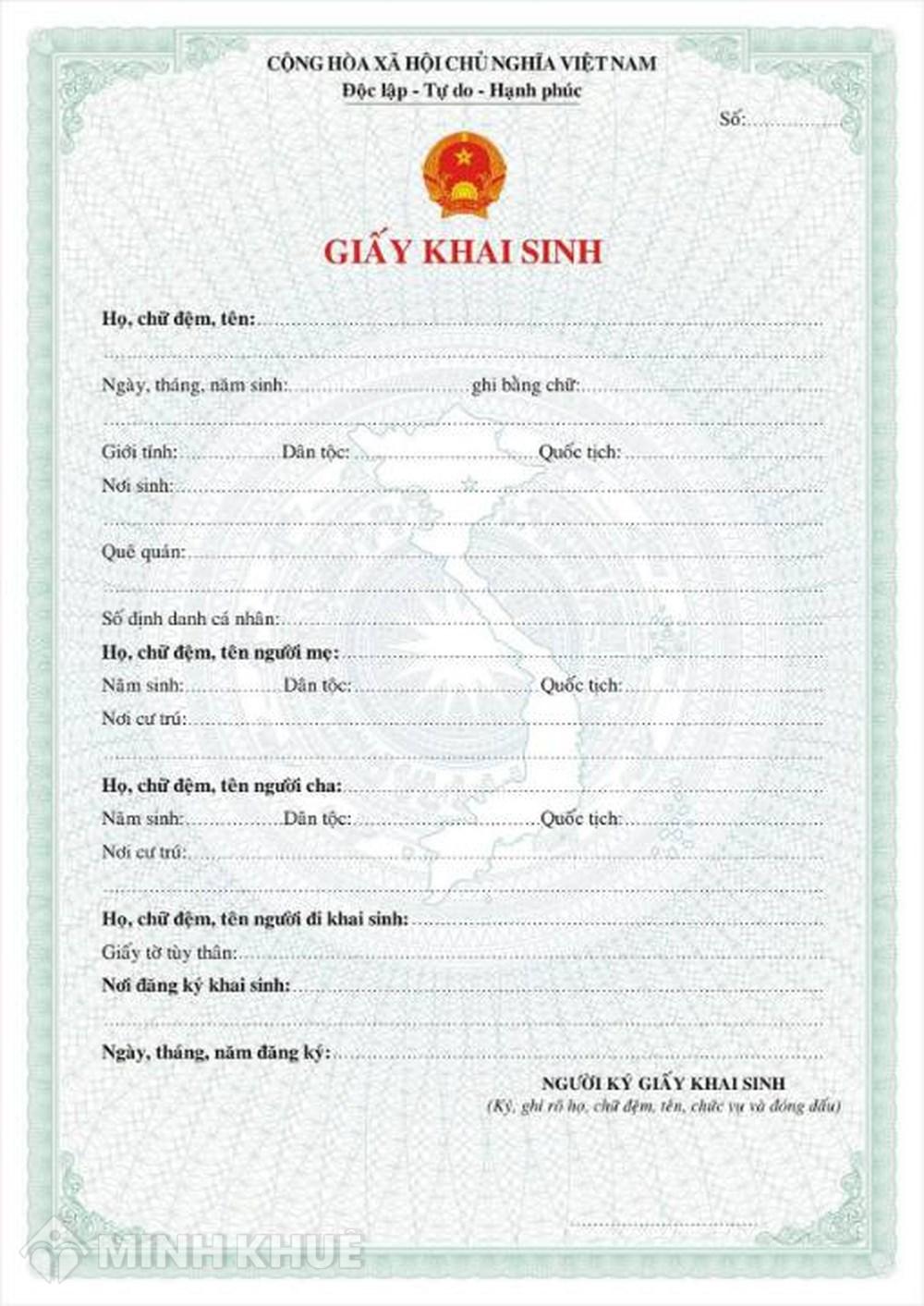 Vietnamese Birth Certificate - MeaningKosh Vietnamese Birth Certificate - MeaningKosh